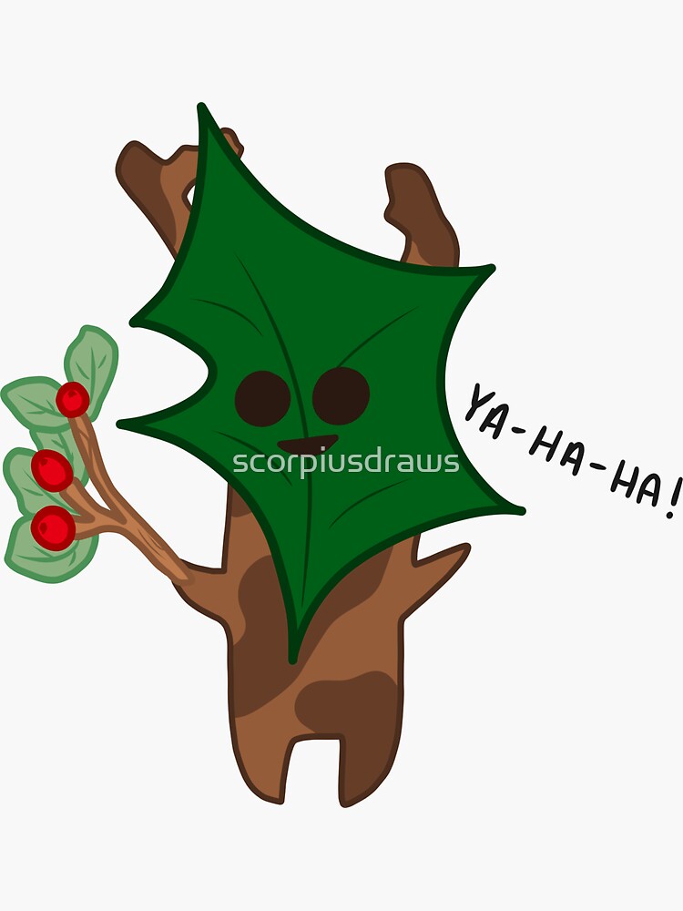 "Winter Korok" Sticker for Sale by scorpiusdraws | Redbubble