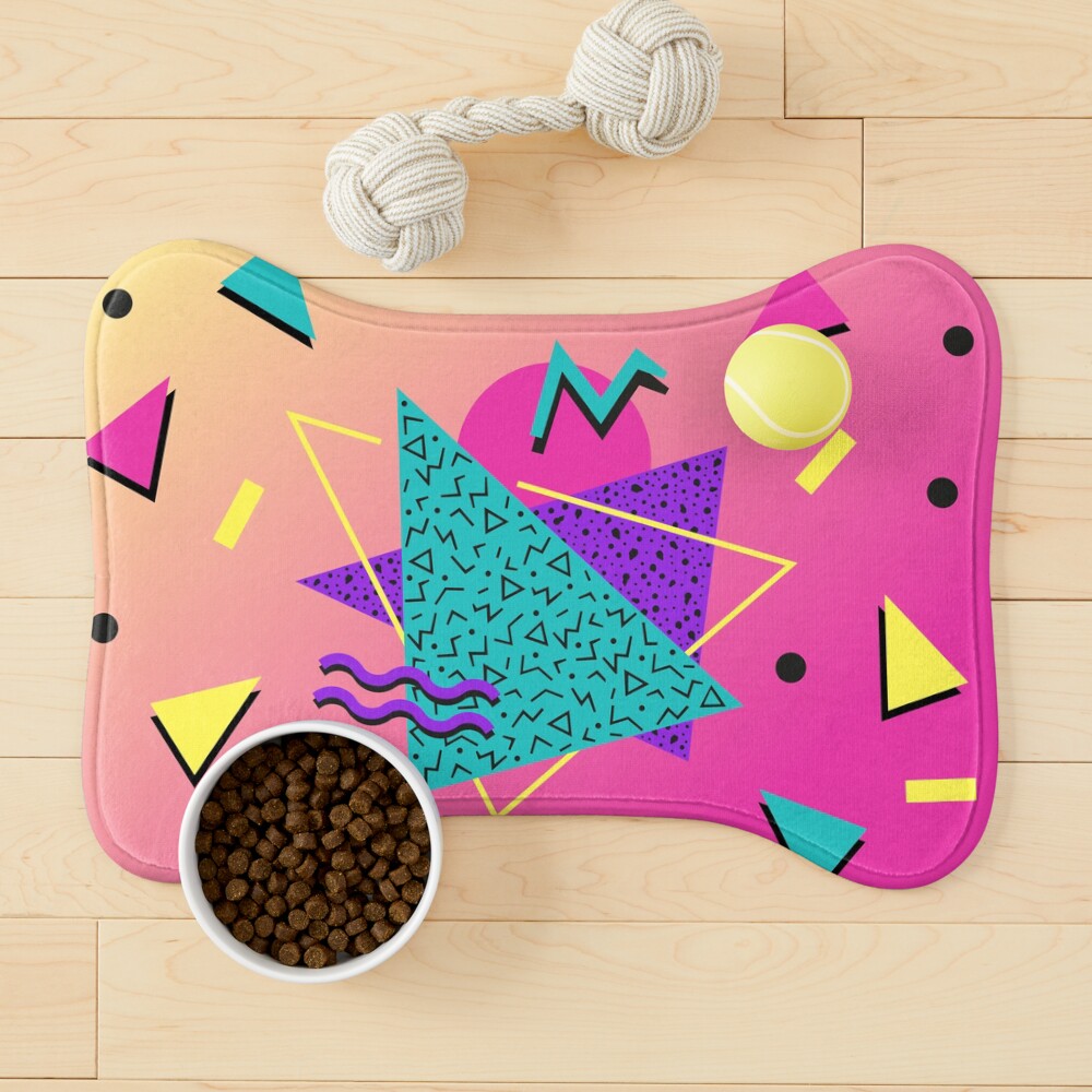 "Memphis Pattern 100 - Retro 90s / 80s" Sticker for Sale by GraphicWave | Redbubble