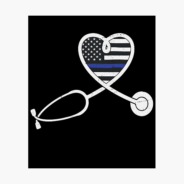 "Nurse Police Officer Heart Healthcare Nursing Clinic Cop Support ...