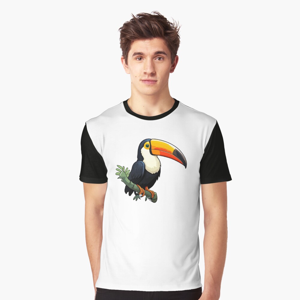 "Cute Tucan Love Bird" Sticker for Sale by LudwikeArts | Redbubble