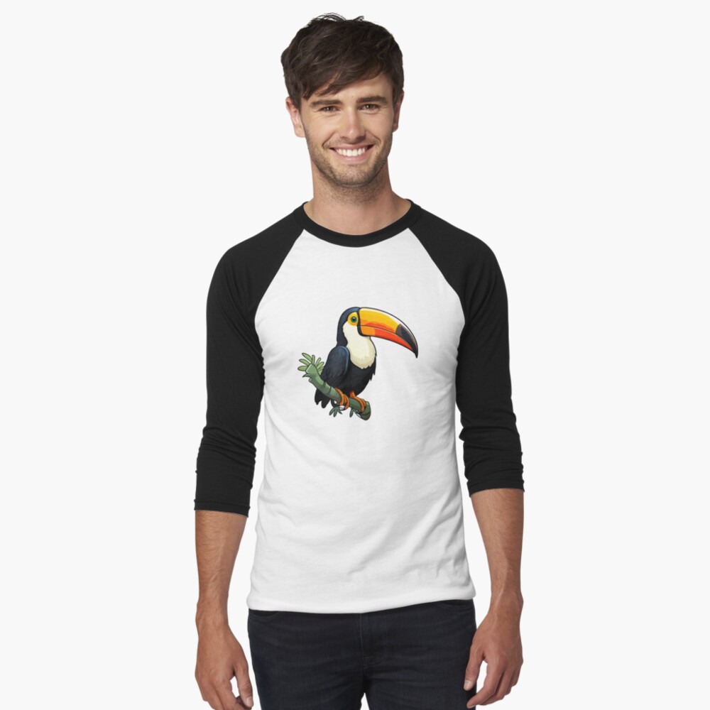 "Cute Tucan Love Bird" Sticker for Sale by LudwikeArts | Redbubble