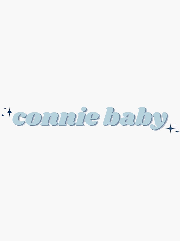 "connie baby" Sticker for Sale by lohtus | Redbubble