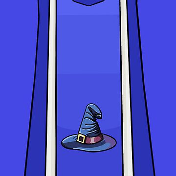 "Inverted Magic Master Cape" Sticker for Sale by Heirloom-Arts | Redbubble