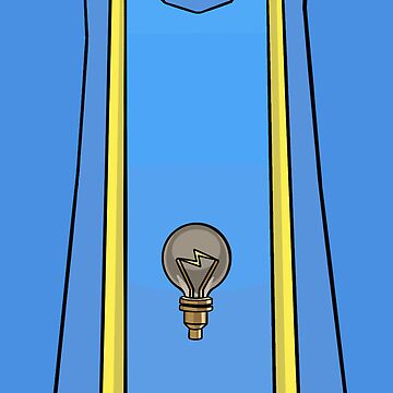 "Inverted Invention Master Cape" Sticker for Sale by Heirloom-Arts ...