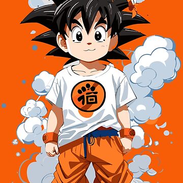 "Mini Goku" Sticker for Sale by Lion-ZG21 | Redbubble