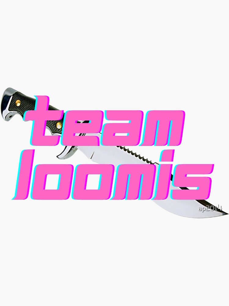 "Team Loomis" Sticker for Sale by ap2014 | Redbubble