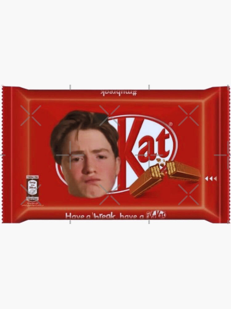 " kit connor Funny meme" Sticker for Sale by CarlosTeex | Redbubble