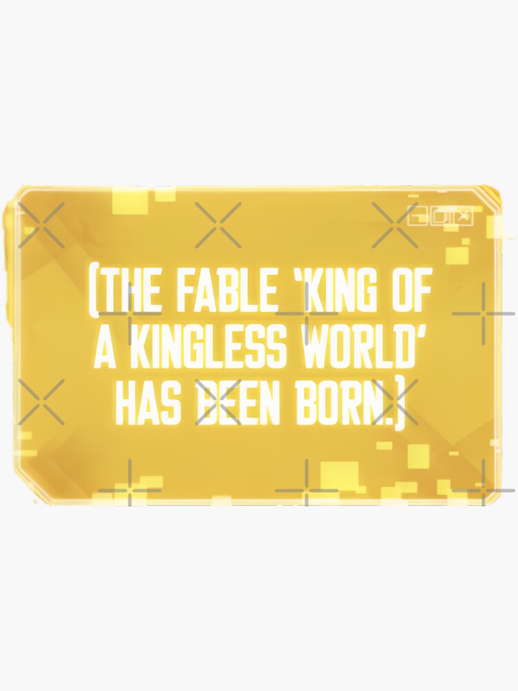 "ORV Fable Textbox" Sticker for Sale by bihyung | Redbubble