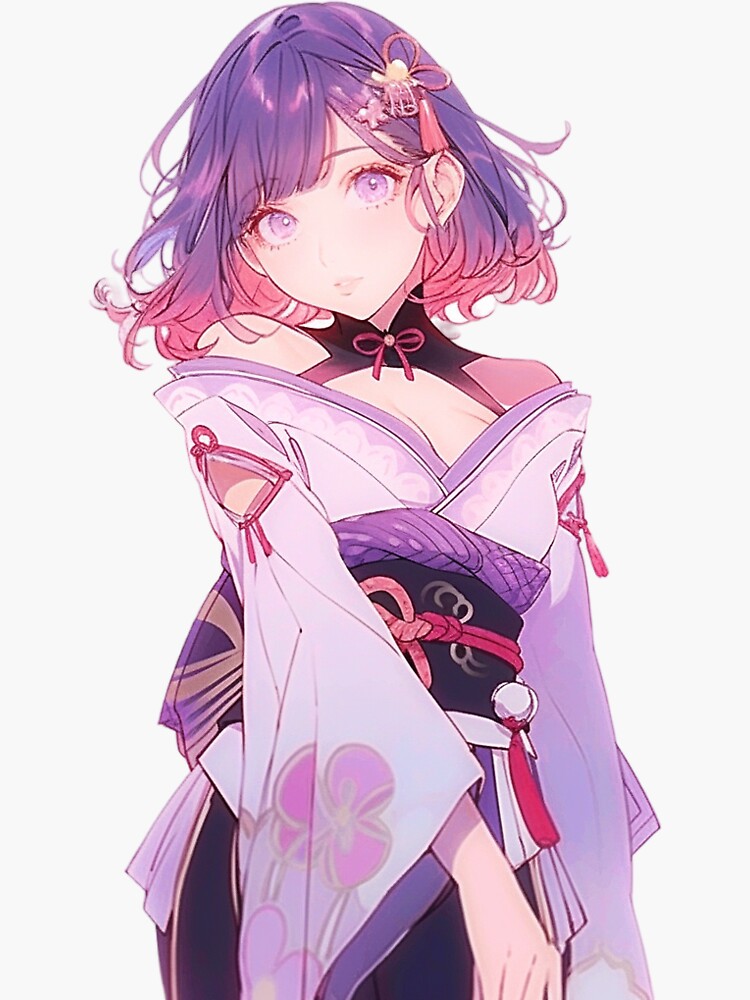 "Raiden Shogun" Sticker for Sale by KLYPStickers | Redbubble