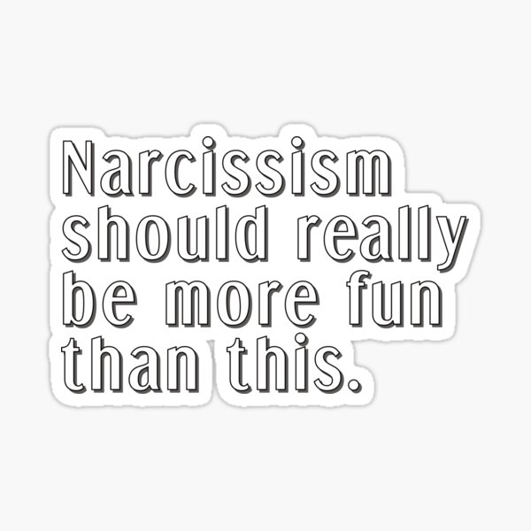 "Narcissism should really be more fun than this. (Only murders in the ...