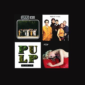 "Pulp Band LOGO" Sticker for Sale by BrandonHershber | Redbubble