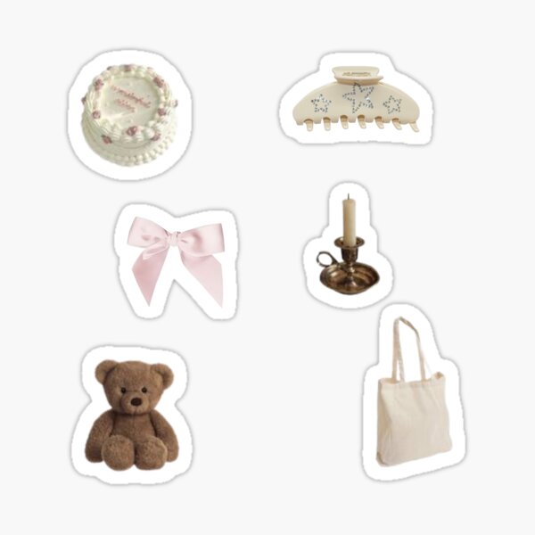 "coquette sticker pack" Sticker for Sale by KenzieAnn1234 | Redbubble