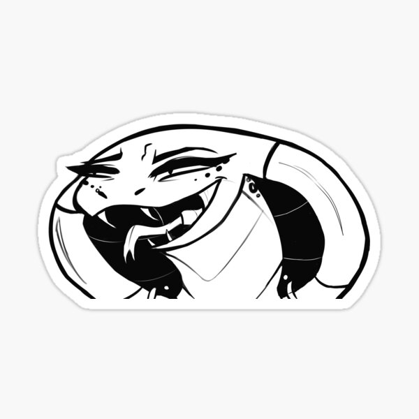 "Snek KEKW" Sticker for Sale by Annaklava | Redbubble