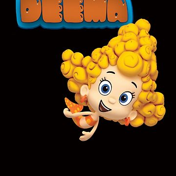 "DEEMA BUBBLE GUPPIES " Sticker for Sale by JoelWillia | Redbubble