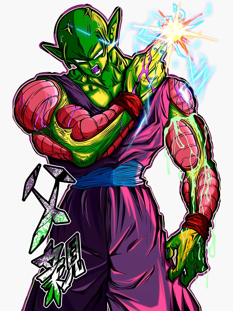 "Piccolo special bean cannon" Sticker for Sale by Modafocaink | Redbubble
