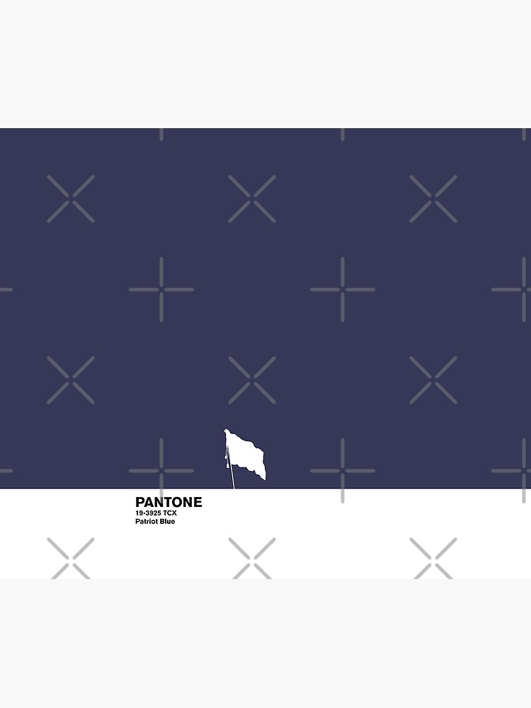 "Patriot Blue Pantone" Framed Art Print for Sale by coverinlove | Redbubble