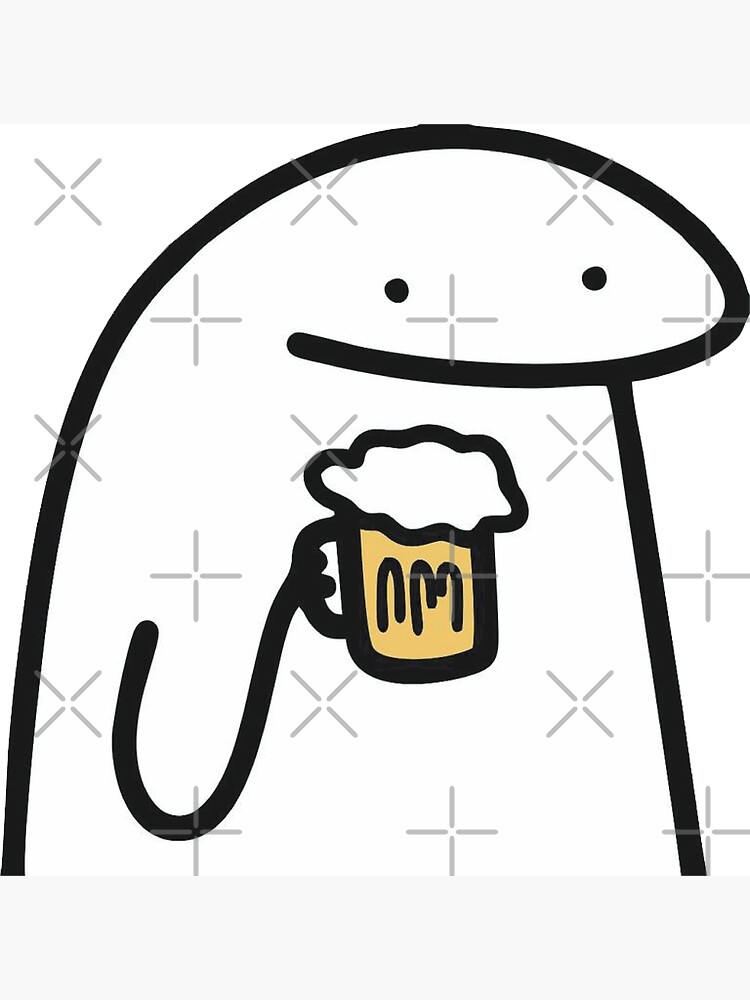 "Flork with Beer" Poster by YChangShop | Redbubble