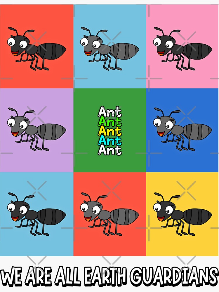 "Ants" Sticker for Sale by EzezFolio | Redbubble
