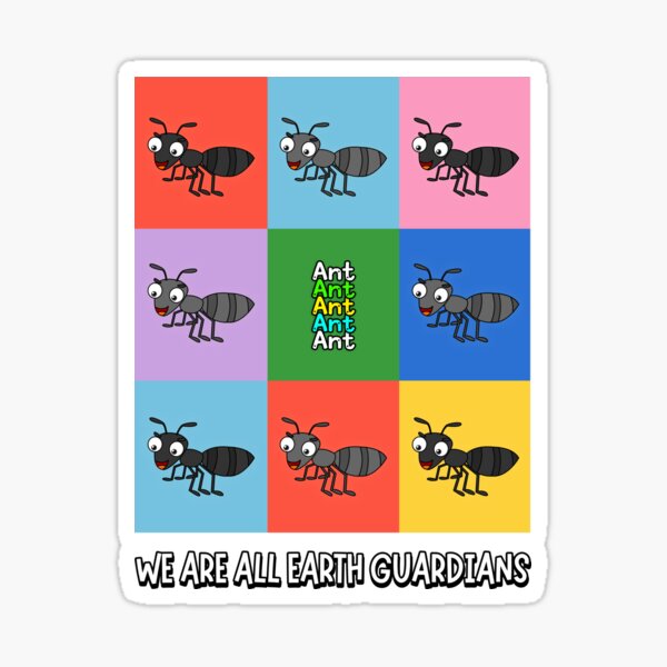 "Ants" Sticker for Sale by EzezFolio | Redbubble