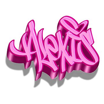 "Alexis" Sticker for Sale by Crave4paint | Redbubble