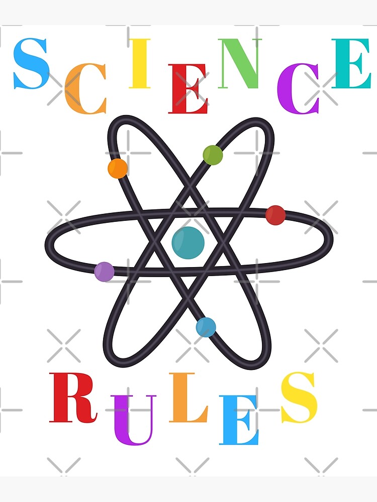 Science Rules Clipart Science Rules" Sticker For Sale By The Elements