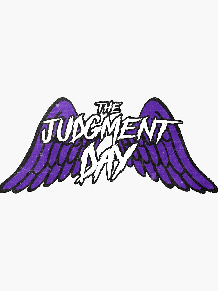 "Judgement Day Faded" Sticker for Sale by Trumantellez | Redbubble