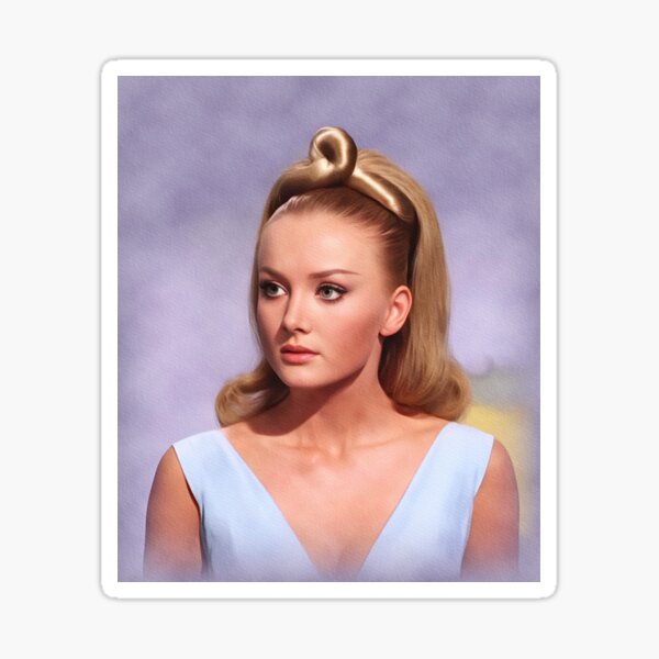 "Barbara Bouchet, Actress" Sticker for Sale by Hollywoodize | Redbubble