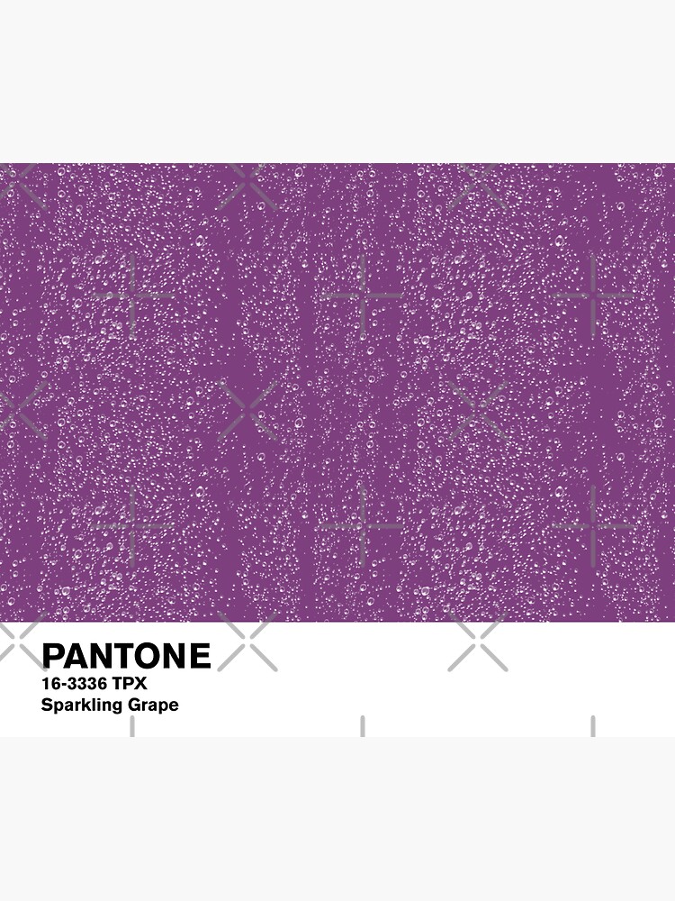 "Sparkling Grape Pantone" Sticker by coverinlove | Redbubble