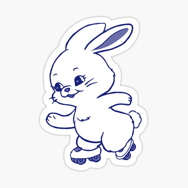 "NEWJEANS" Sticker for Sale by JanisAnkundingg | Redbubble