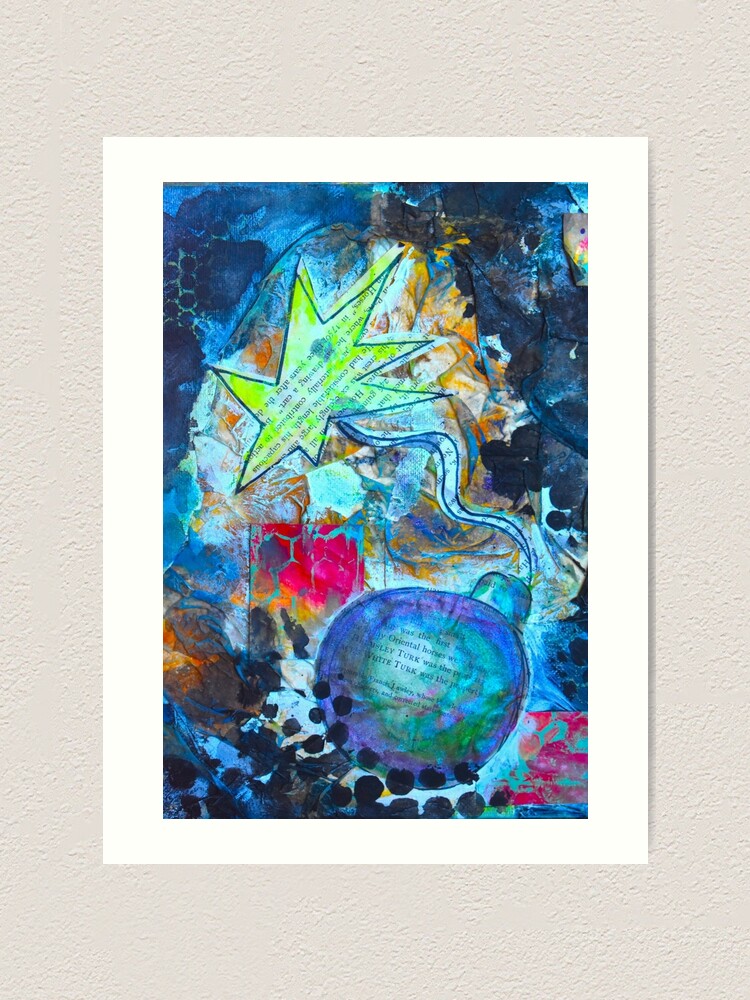 "Graffiti Bomb Collage" Art Print by feliciafollum | Redbubble