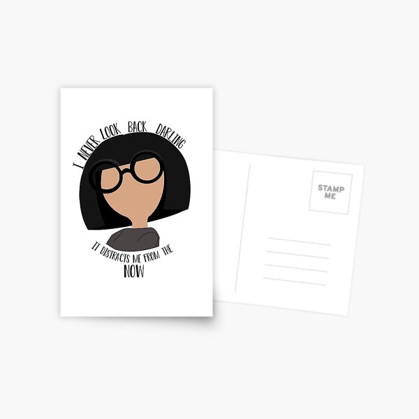 "The Incredibles Edna Mode "I Never Look Back Darling"" Postcard for ...