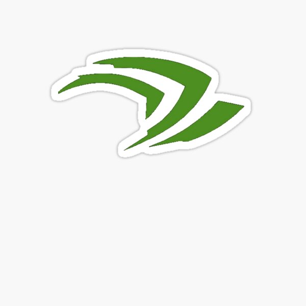 "Nvidia Logo" Sticker for Sale by TODNSON | Redbubble