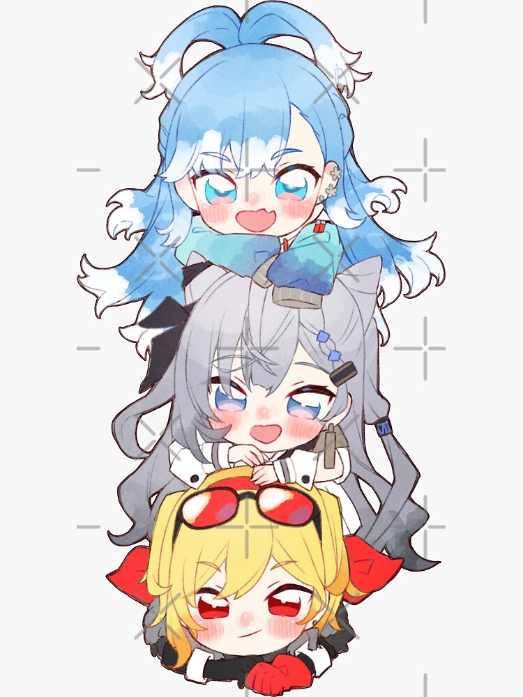 "Hololive Indonesia 3rd Generation holoh3ro" Sticker for Sale by ...