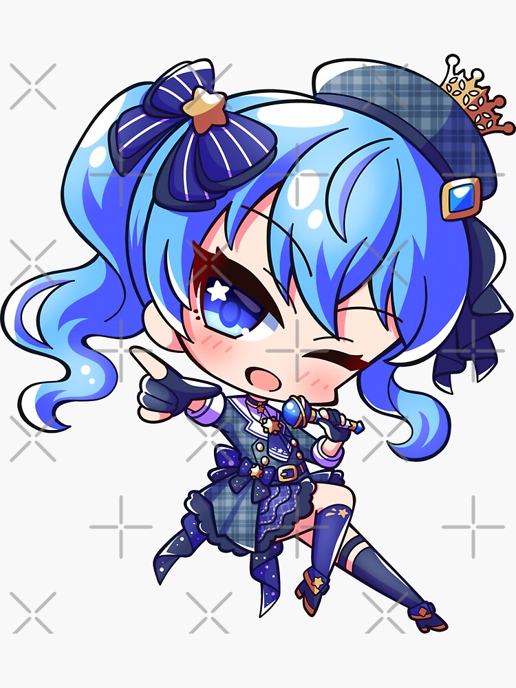 "Hoshimachi Suisei Hololive" Sticker for Sale by Bettelheim | Redbubble