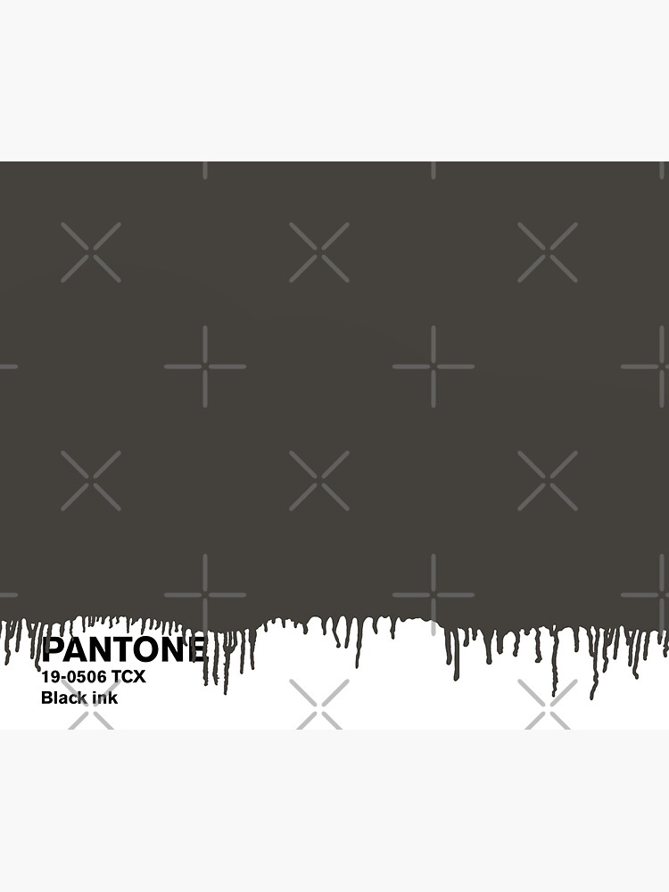 "Black Ink Pantone" Sticker for Sale by coverinlove | Redbubble