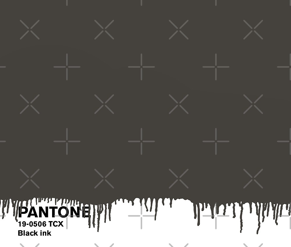 "Black Ink Pantone" by coverinlove | Redbubble