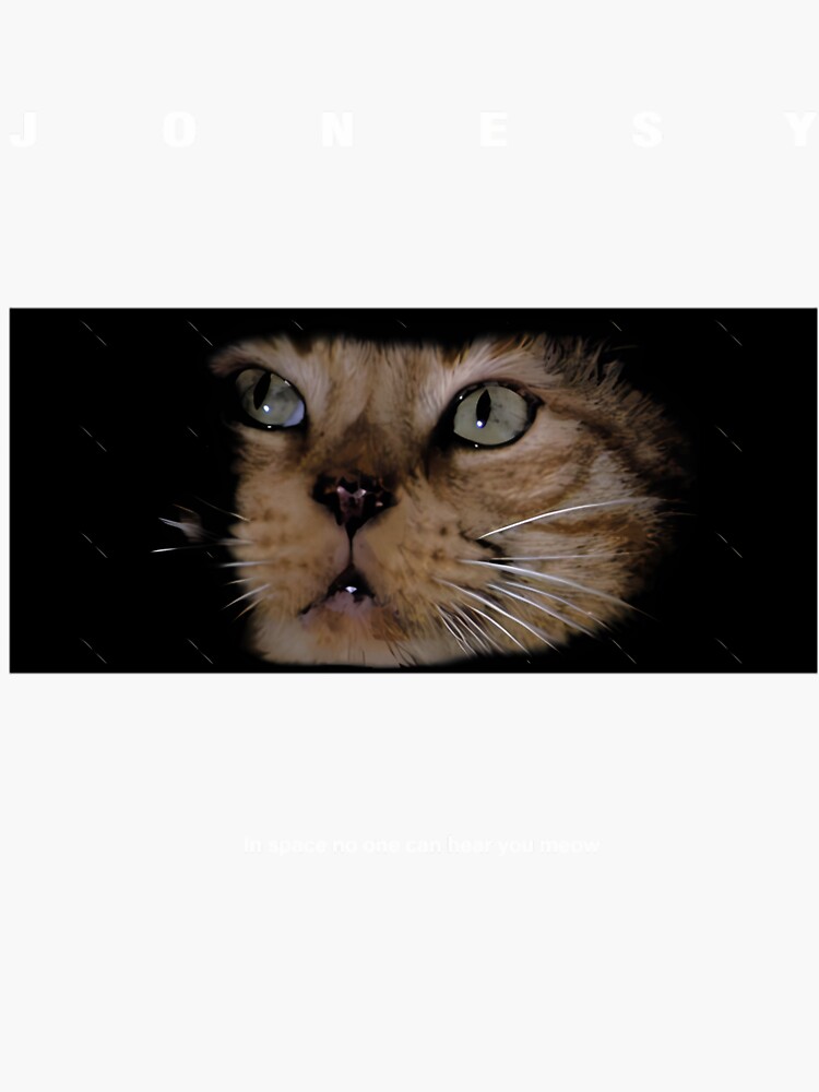 "Jonesy From Alien 1979 " Sticker for Sale by cnnhlaqdqnn35 | Redbubble