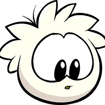 "Shocked puffle" Sticker for Sale by sachpatch | Redbubble