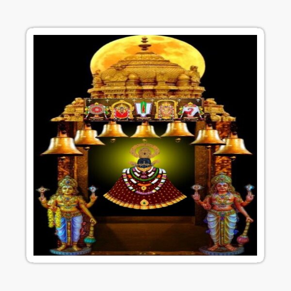 "Khatu shyam ji " Sticker for Sale by The-design24 | Redbubble