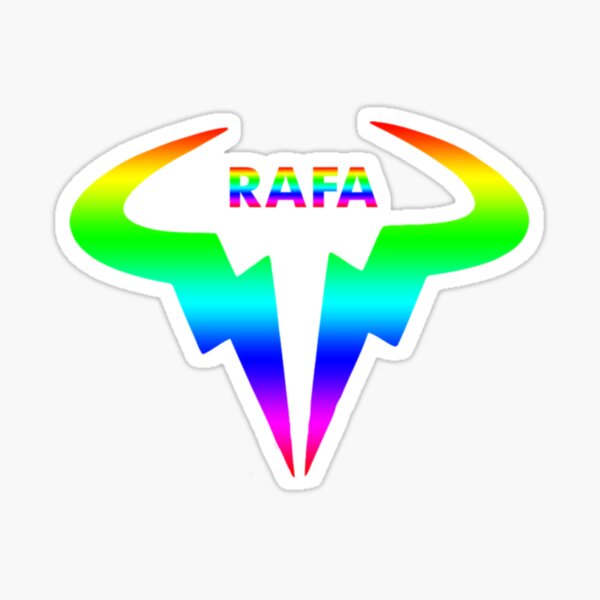 "rafael nadal logo " Sticker for Sale by solaryn | Redbubble