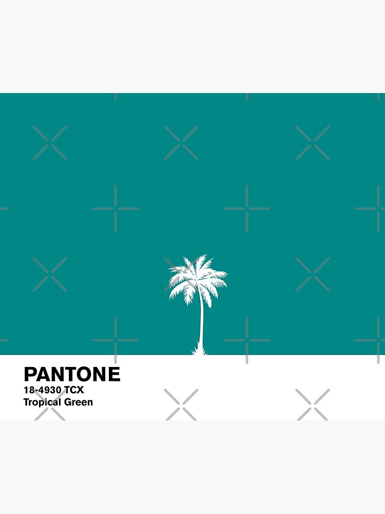 "Tropical Green Pantone" Art Print by coverinlove | Redbubble