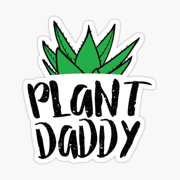 Plant Dad Sticker Craft Supplies & Tools Floral & Garden Crafts etna.com.pe