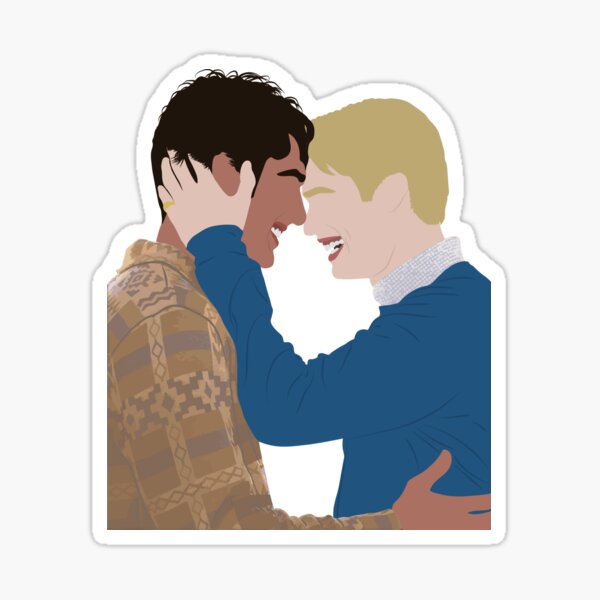 "Alex and Henry | red, white and royal blue" Sticker for Sale by Pinu92 ...