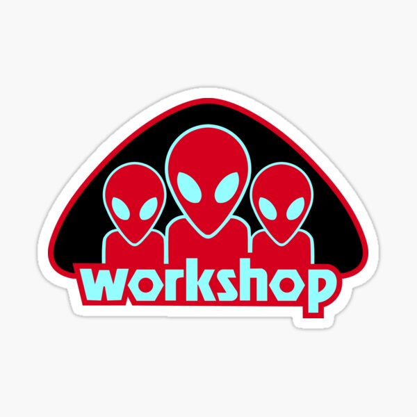 "Alien workshop skateboards " Sticker for Sale by Gi Ko | Redbubble