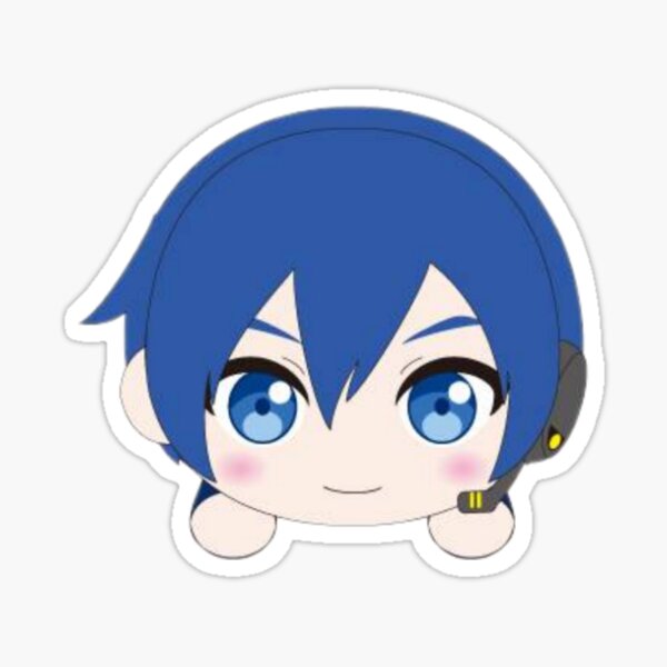 "Copy of Nesoberi Kaito Virtual Singer" Sticker for Sale by Kaito-merch ...