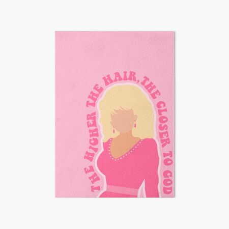 "Dolly Parton" Art Board Print for Sale by Nina Seyferth | Redbubble