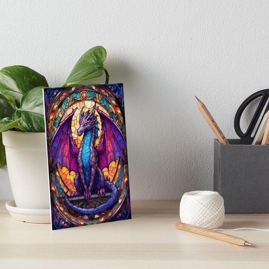 "Purple Drakonar Dragon" Poster for Sale by CaseyHobbs426 | Redbubble