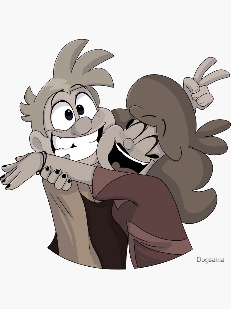 "Josh & Elizabeth Sticker" Sticker for Sale by Dogsama | Redbubble