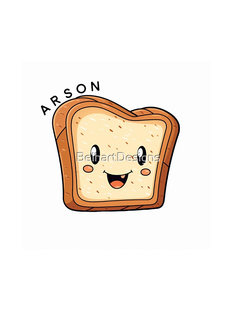 "Arson" Sticker for Sale by BelhartDesigns | Redbubble
