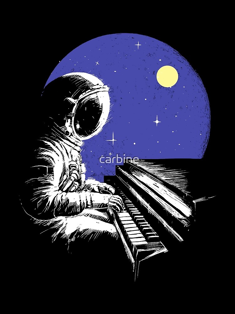 "Space Music" Poster for Sale by carbine | Redbubble